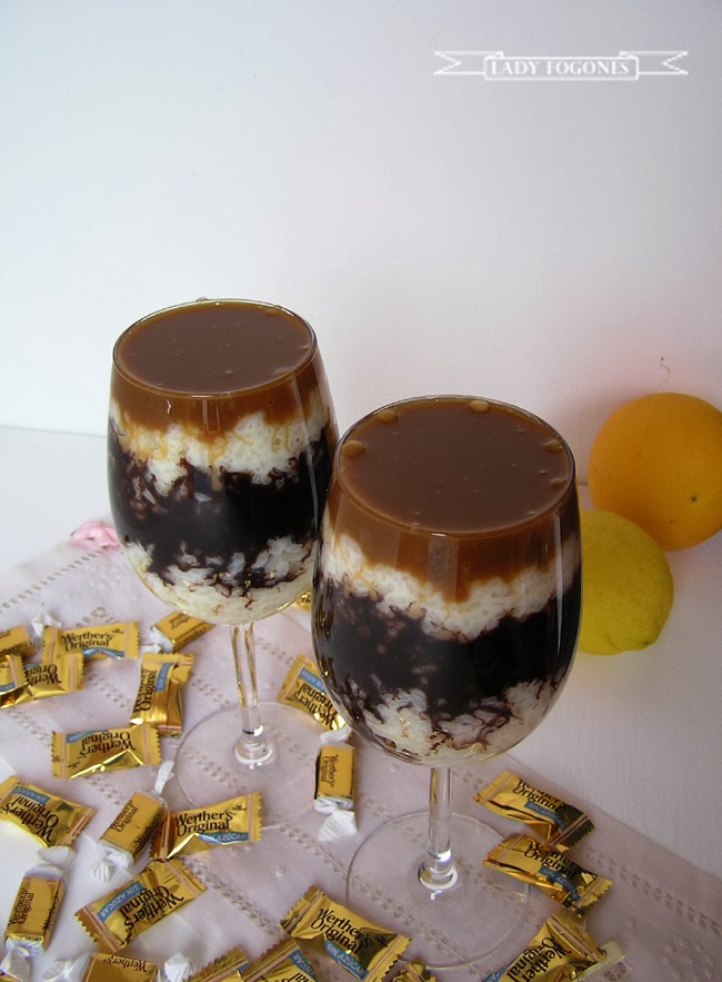 Pudding de arroz, chocolate y caramelo Werther's Original | Cocina
