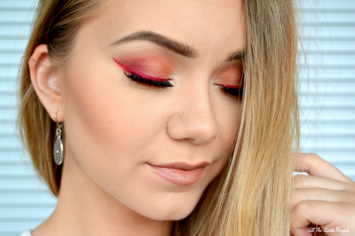 All The Little Royals: NYX MAKEUP LOOK - COLOR RIOT