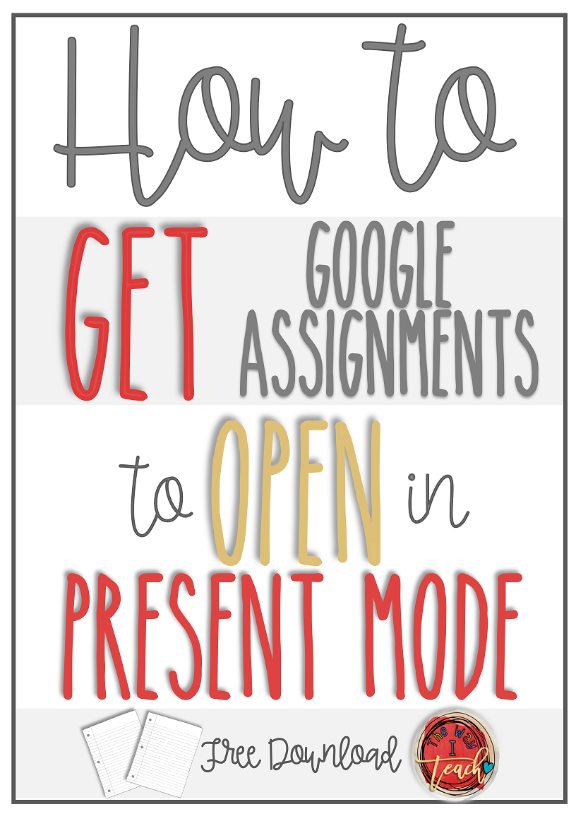 Auto Present Presentations in Google Classroom
