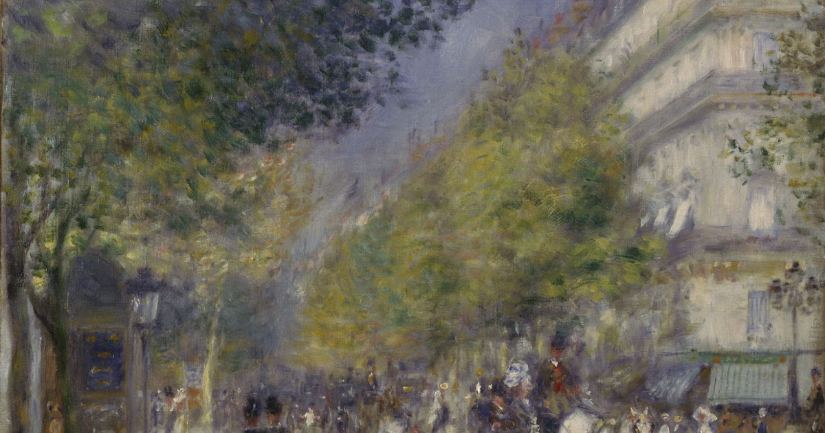 Renoir | Les Grands Boulevards, 1875 | Tutt'Art@ Masters