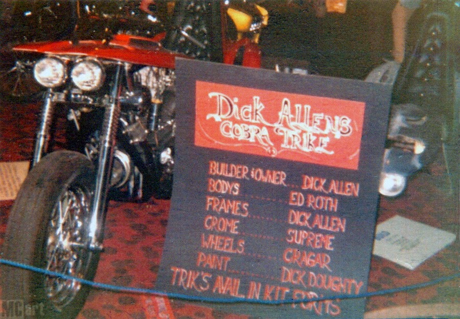 MC Art/Motorcycle Art: Dick Allen's Cobra Trike with Roth