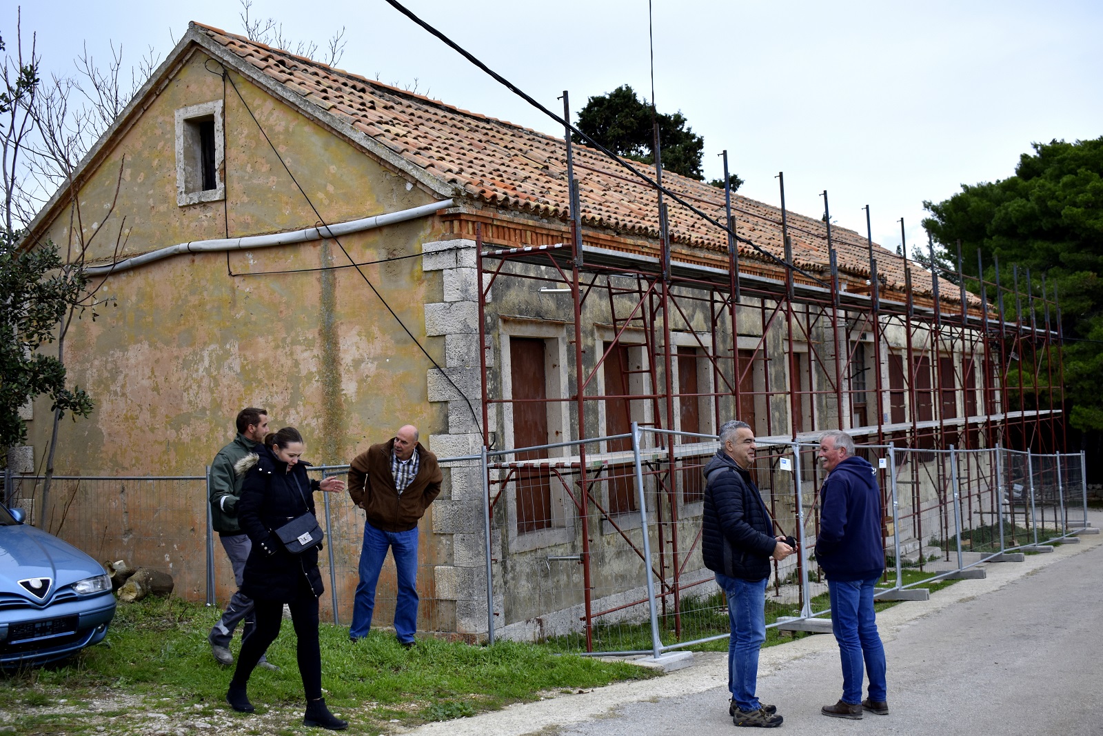 Obilazak gradilišta Grada Visa - ISSA-VIS-Kut