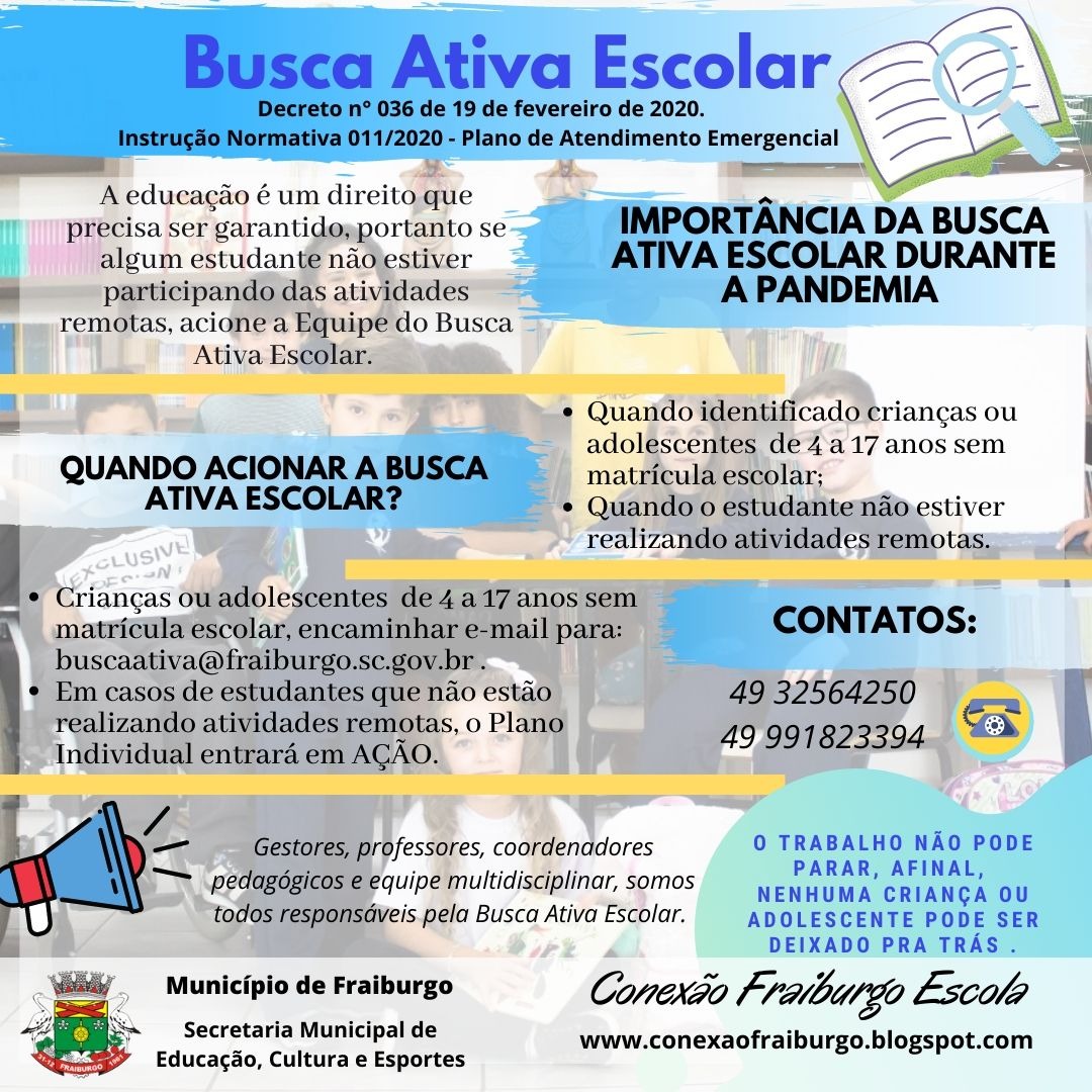 CEI BELA VISTA: BUSCA ATIVA ESCOLAR