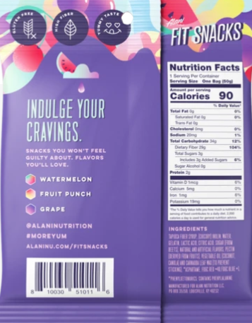 The Supp Plug: Alani Nu Fit Snacks Gummy Bears Now Available