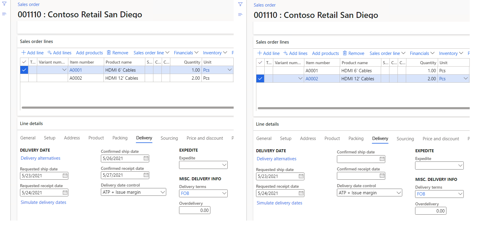Silver Bullet for D365 SCM: Feature "Include Confirmed ship and ...