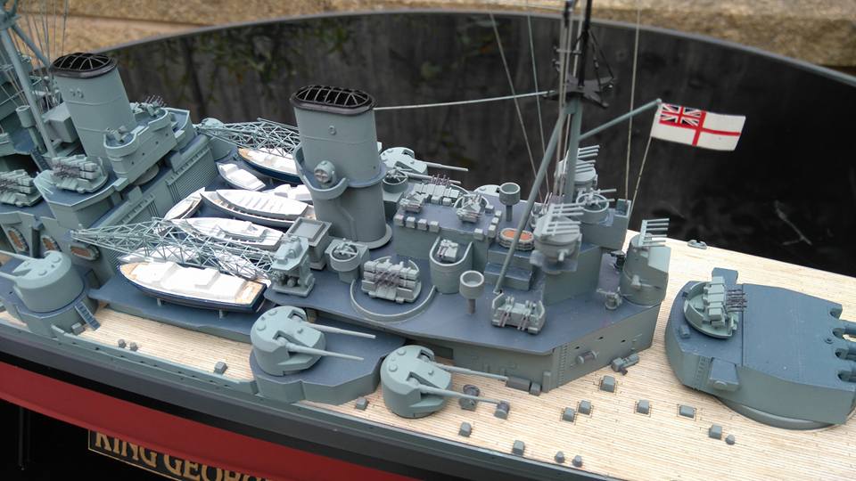 . The Hinckley Shipyard: HMS King George V (1:350)