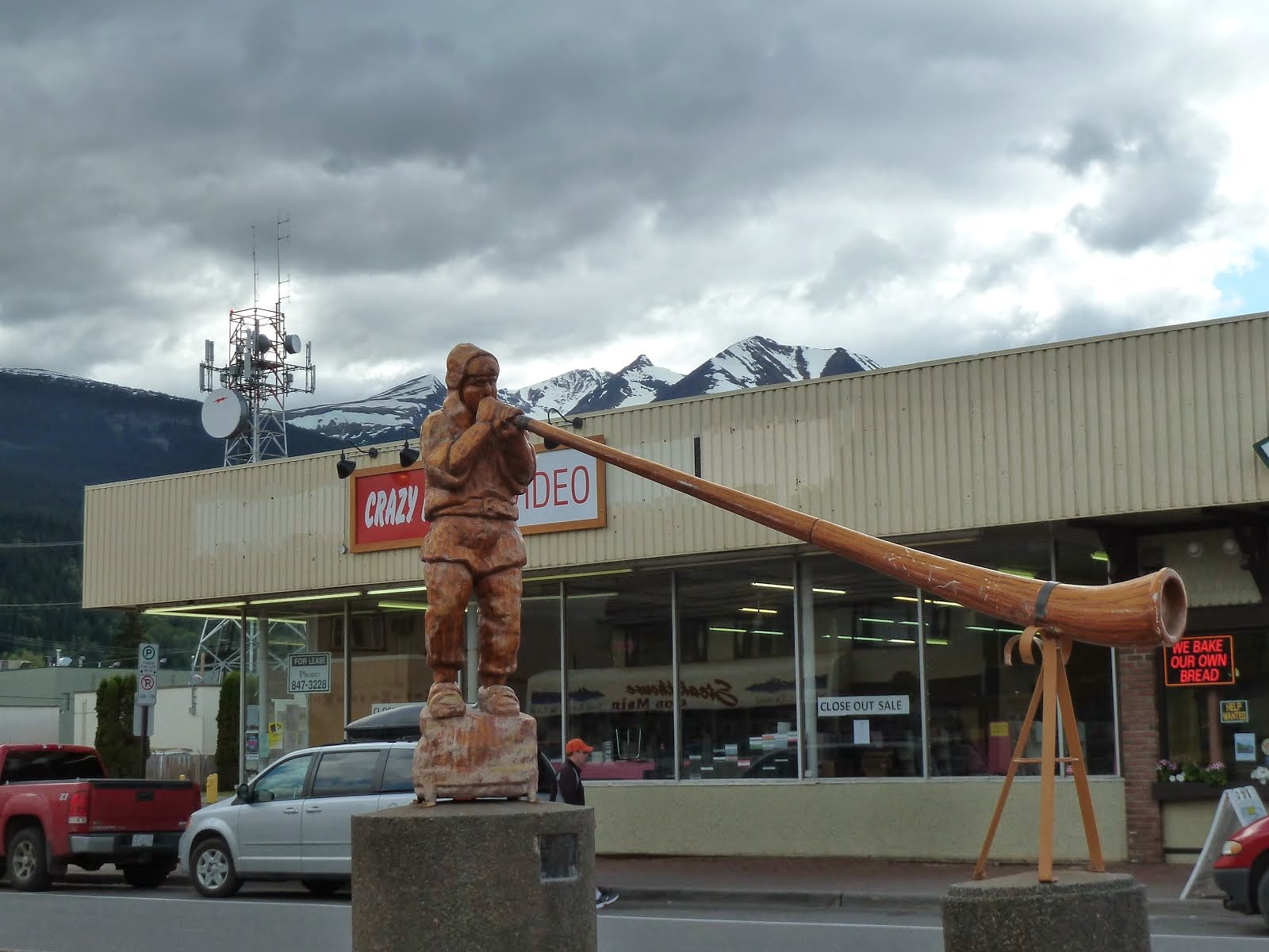 Andrea around the world: "the alpine man"