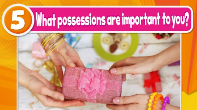 The Bilingual Corner: UNIT 5 - WHAT POSSESSIONS ARE IMPORTANT TO YOU?