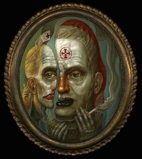 Cromofora La ( Paloma) Contemporary Online Art Gallery: CHRIS MARS