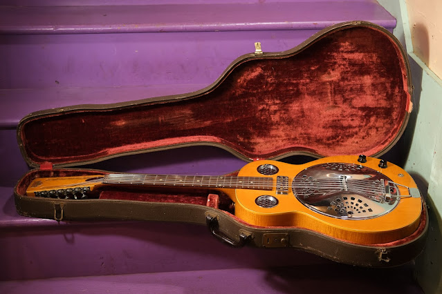 1960s Dobro (Mosrite-made) Columbia 12-String Resonator Guitar ...