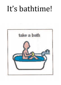 Sensory Solutions: Bath time Social Story