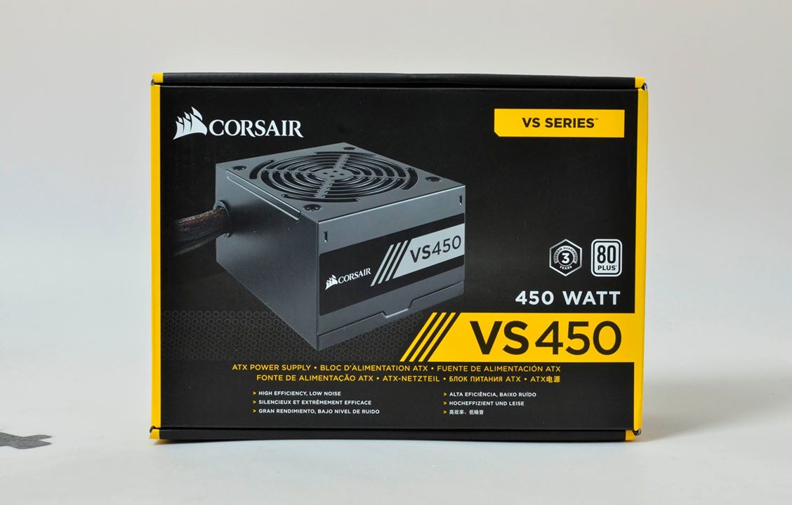 [Review]- PSU Corsair VS450 (450W) 2018 - VozForums
