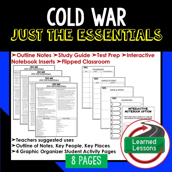 American History Outline Notes JUST THE ESSENTIALS Unit Review, Study ...