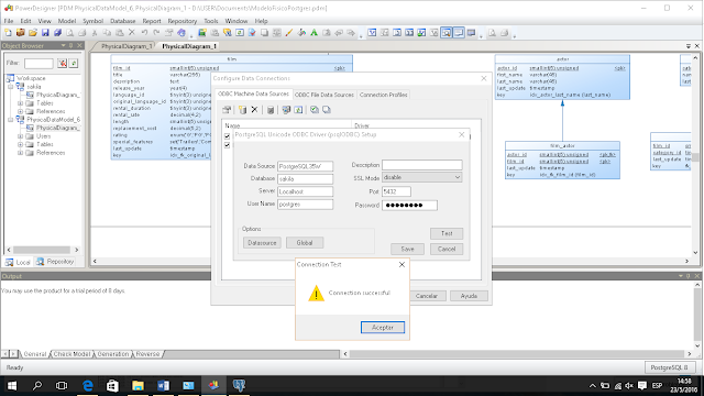 Sistemático: Manual de exportación de Base de datos SAKILA a PostgresSQL