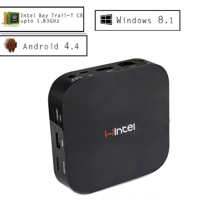 [Review]Android TV Box Wintel W8 mini PC