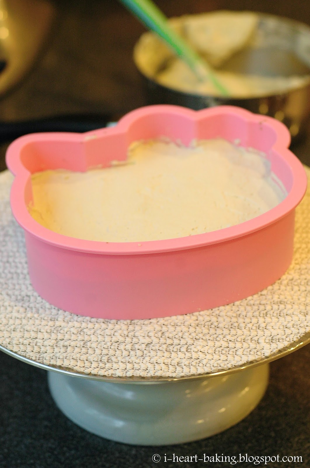 i heart baking!: hello kitty matcha green tea tiramisu cake