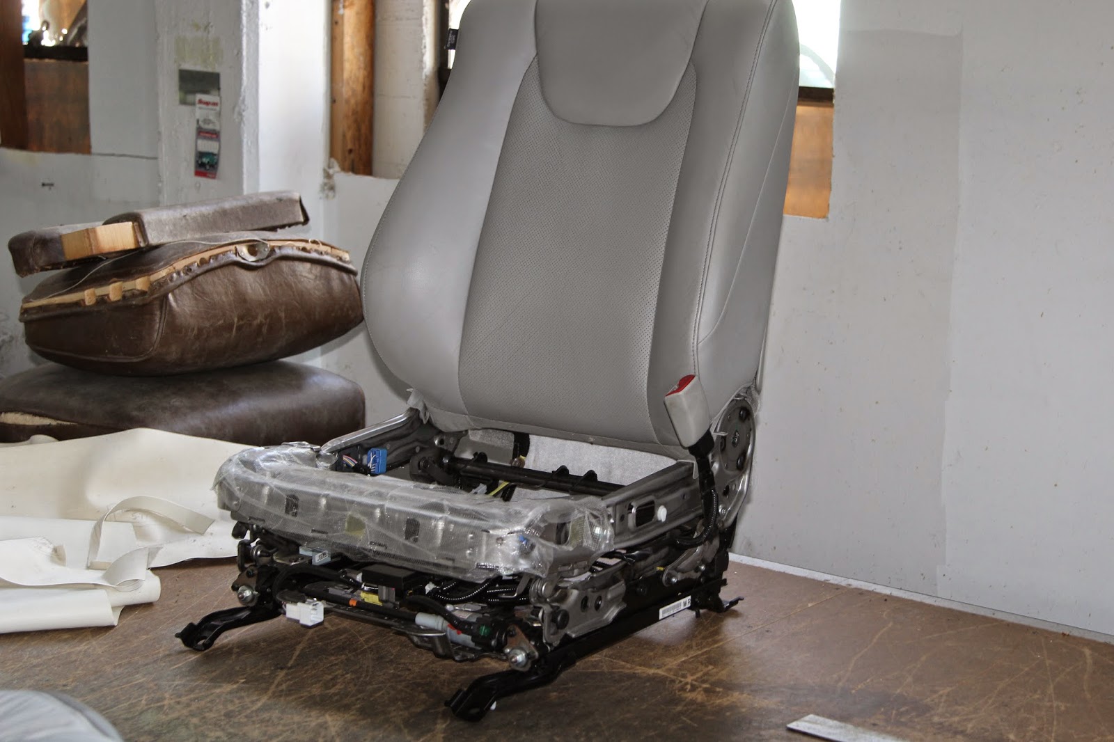 Cooks Upholstery and Classic Restoration: Lexus Front Seat Leather ...