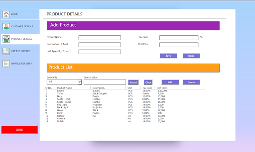The Functions in Microsoft Excel: INVOICE GENERATOR V2 USING EXCEL USERFORM