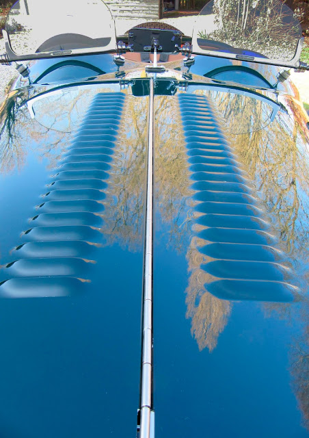 Aero Merlin MG 3 barrelback three wheeler: Alan's barrelback!