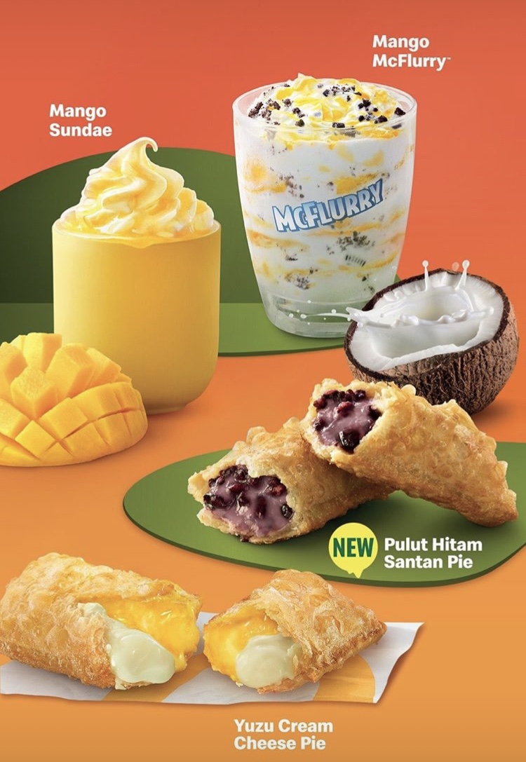 McDonalds Mango Sundae | cik sukα taip