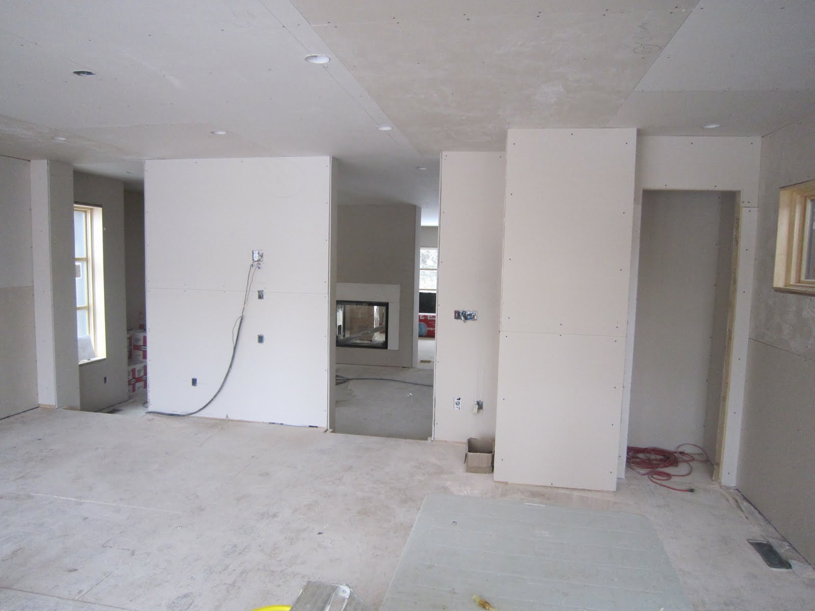 Building A Dream: DRYWALLING