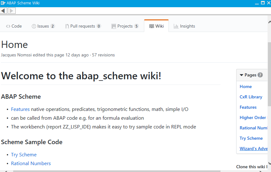 SAP ABAP Central: Announcing The ABAP Scheme Workbench