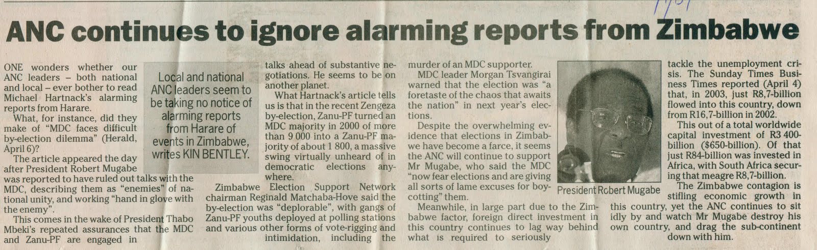 Kin Bentley In Line: Drum Magazine, Zimbabwe, Rwanda, Iraq, Mike Xego ...