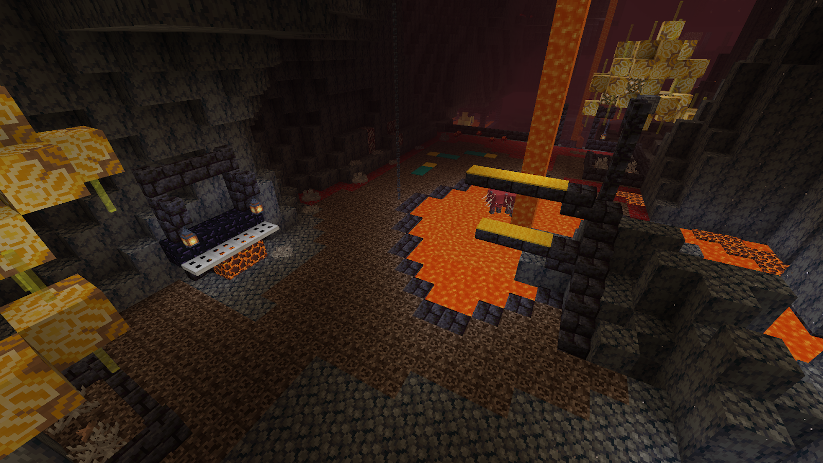The Golden Piglin Village (Nether Minecraft Build Contest Entry ...