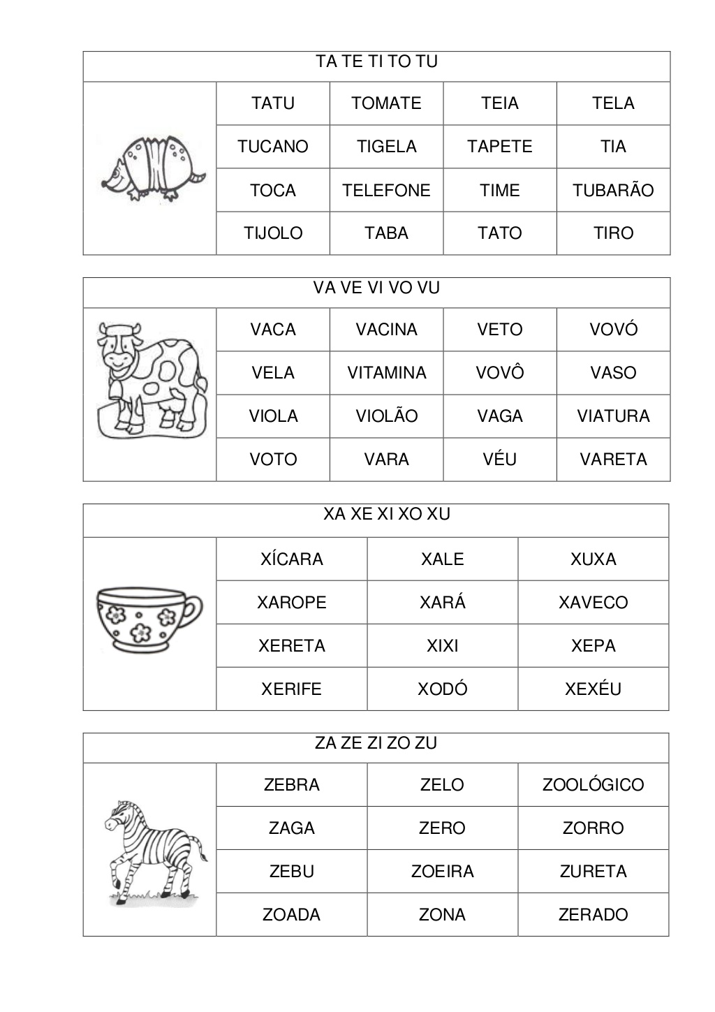 Atividades Com Sílabas Simples Para Formar Palavras Pdf - FDPLEARN