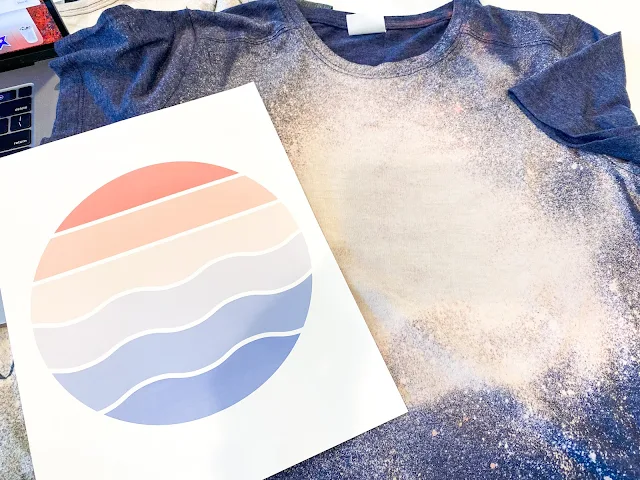 How to Make a Bleach Sublimation Shirts - Silhouette School