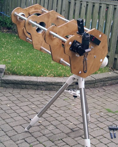 Fullerscopes Telescope Mountings: 7" f/12 iStar folded refractor 11 ...