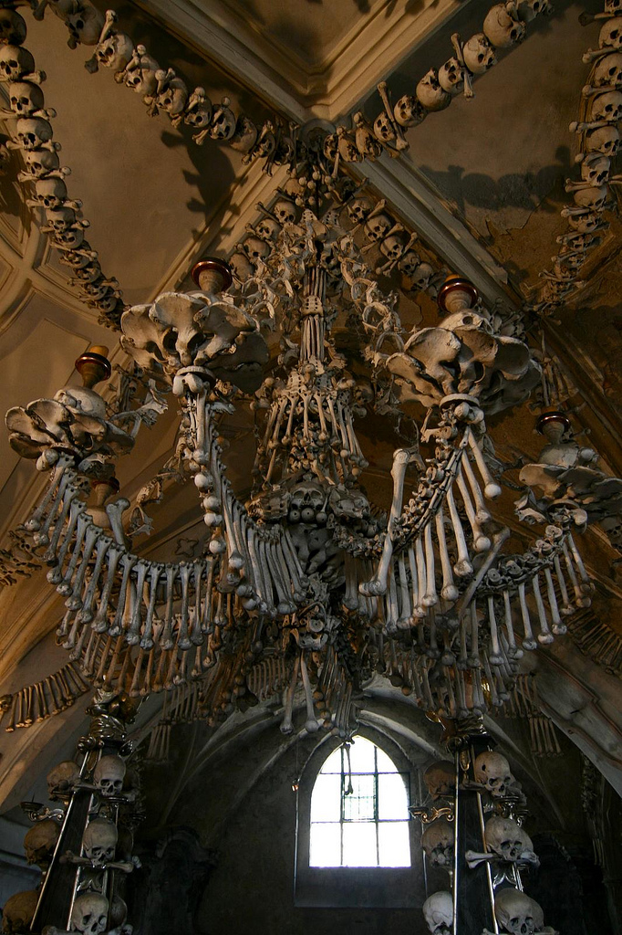 The Sedlec Ossuary Bone Church of 40,000 Souls