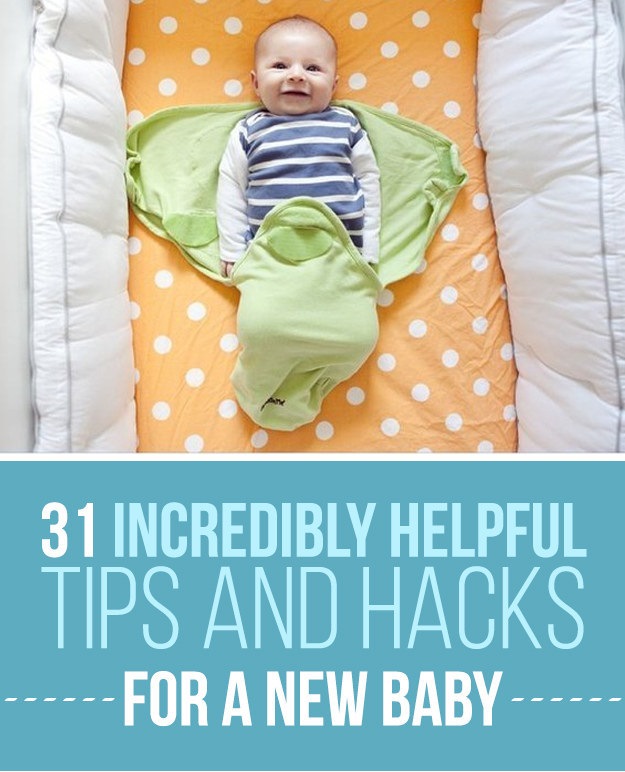 31 Incredibly Helpful Tips And Hacks For A New Baby - Handy DIY