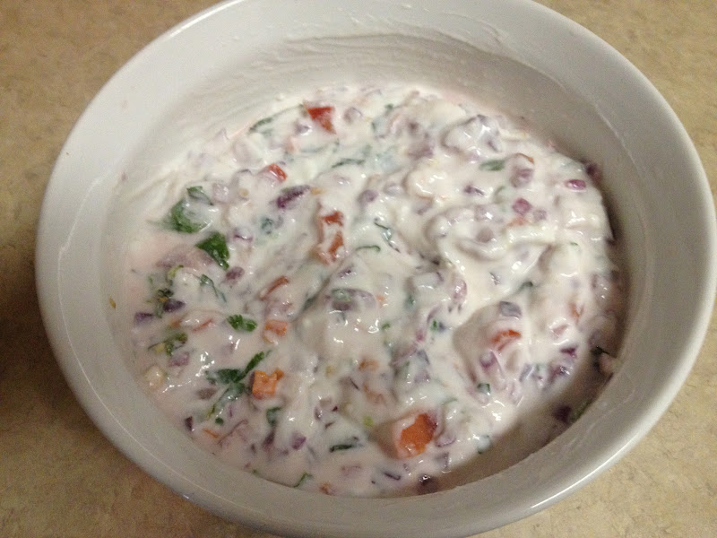 Raitha/yogurt sauce