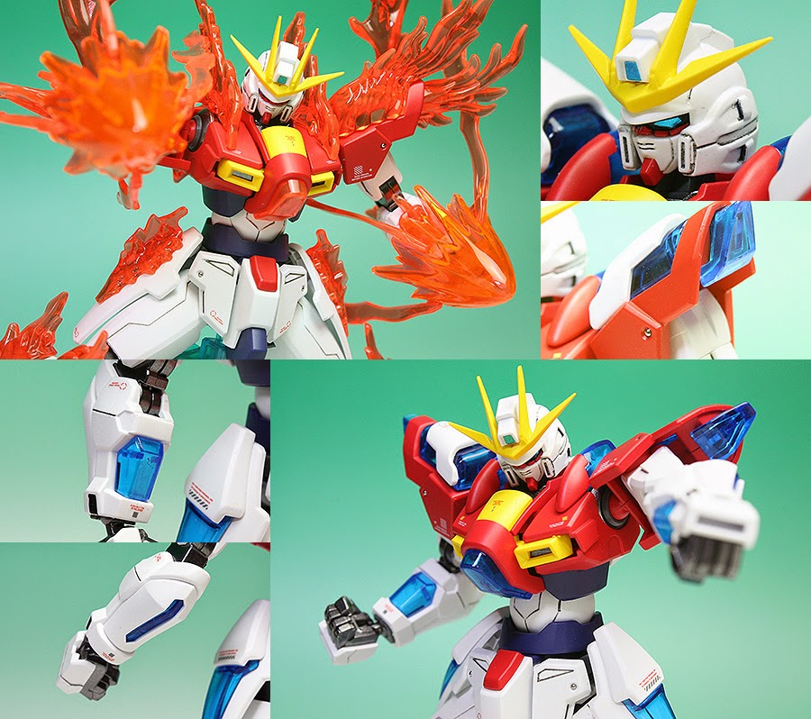Custom Build: HGBF 1/144 Try Burning Gundam