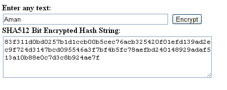 RAMSIS-CODE: SHA512 Encrypt Hash in JavaScript