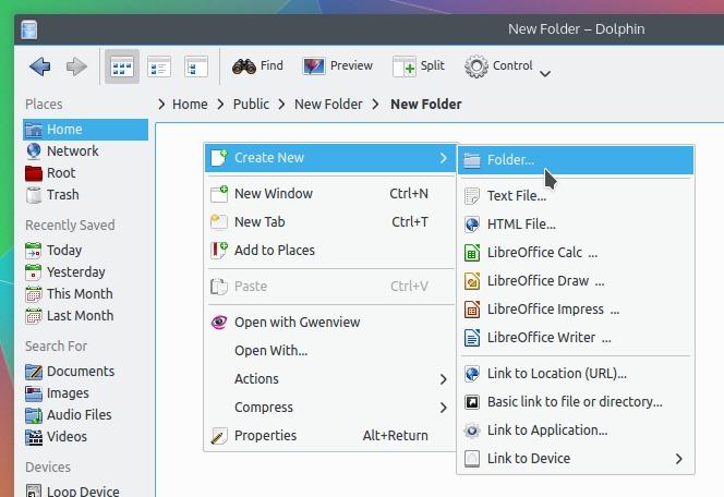 How To Use KDE File Manager (Dolphin)