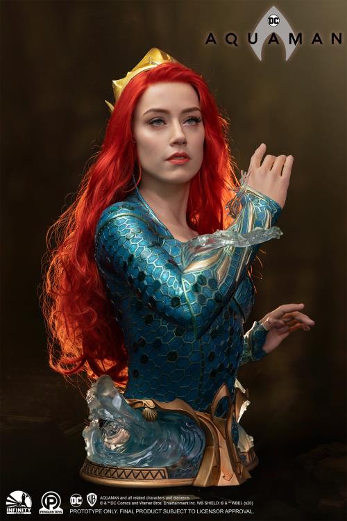 Aquaman - Mera Life-Size Bust (Infinity Studio)