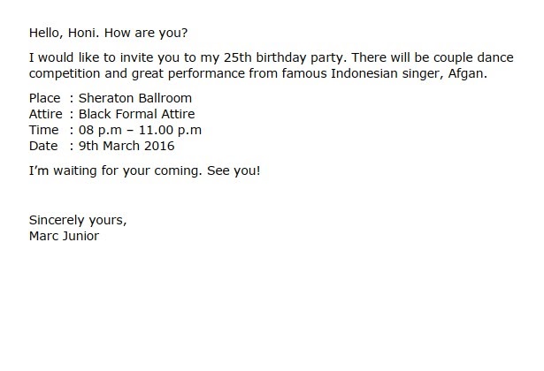 Contoh Surat Formal Dan Informal Dalam Bahasa Inggris - Kaylynn-has-Reeves