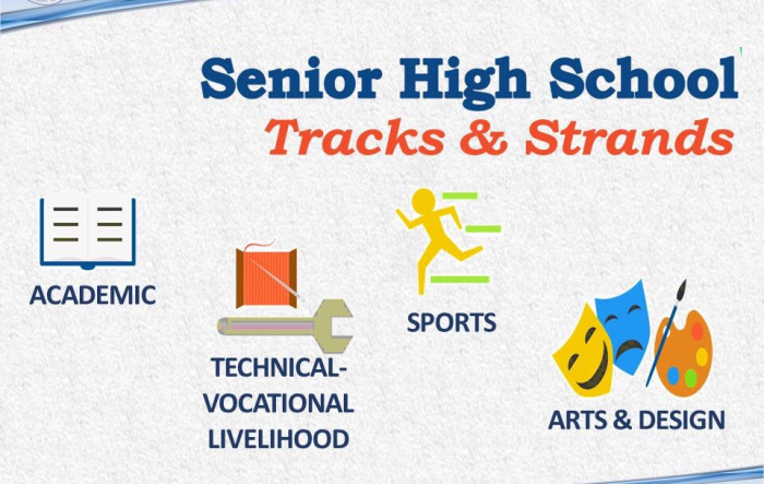Why Incoming SHS students must choose your track?