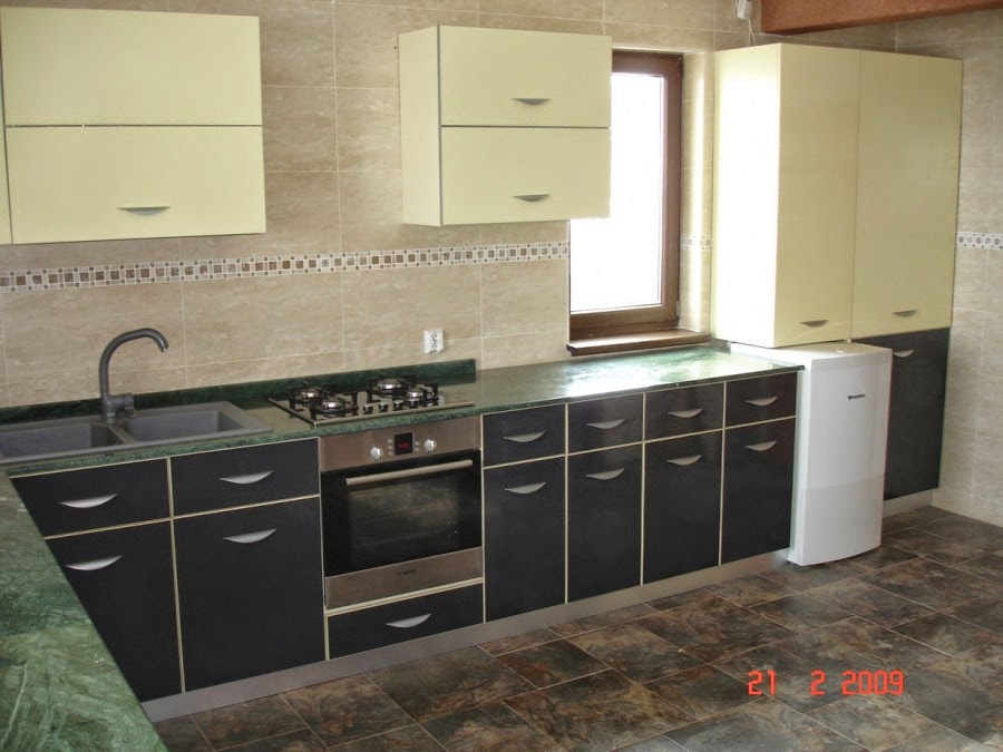 Mobila Bacau Yulmob: Mobila Bucatarie Bej Gri