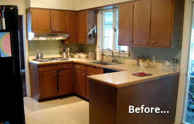 enzy living: DIY Kitchen Cosmetic Makeovers on Apartment Therapy