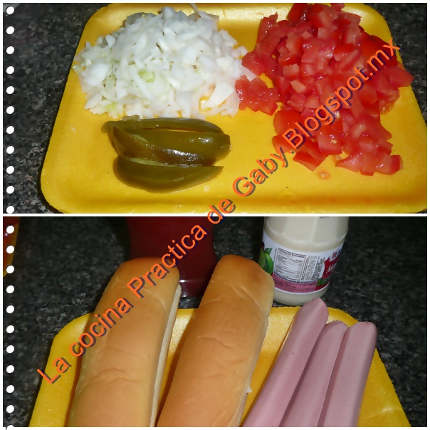 La Cocina Practica de Gaby: Hot Dog Practicos