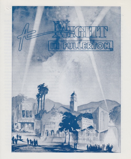 Jesse's Blog: A Night in Fullerton 1964-2009