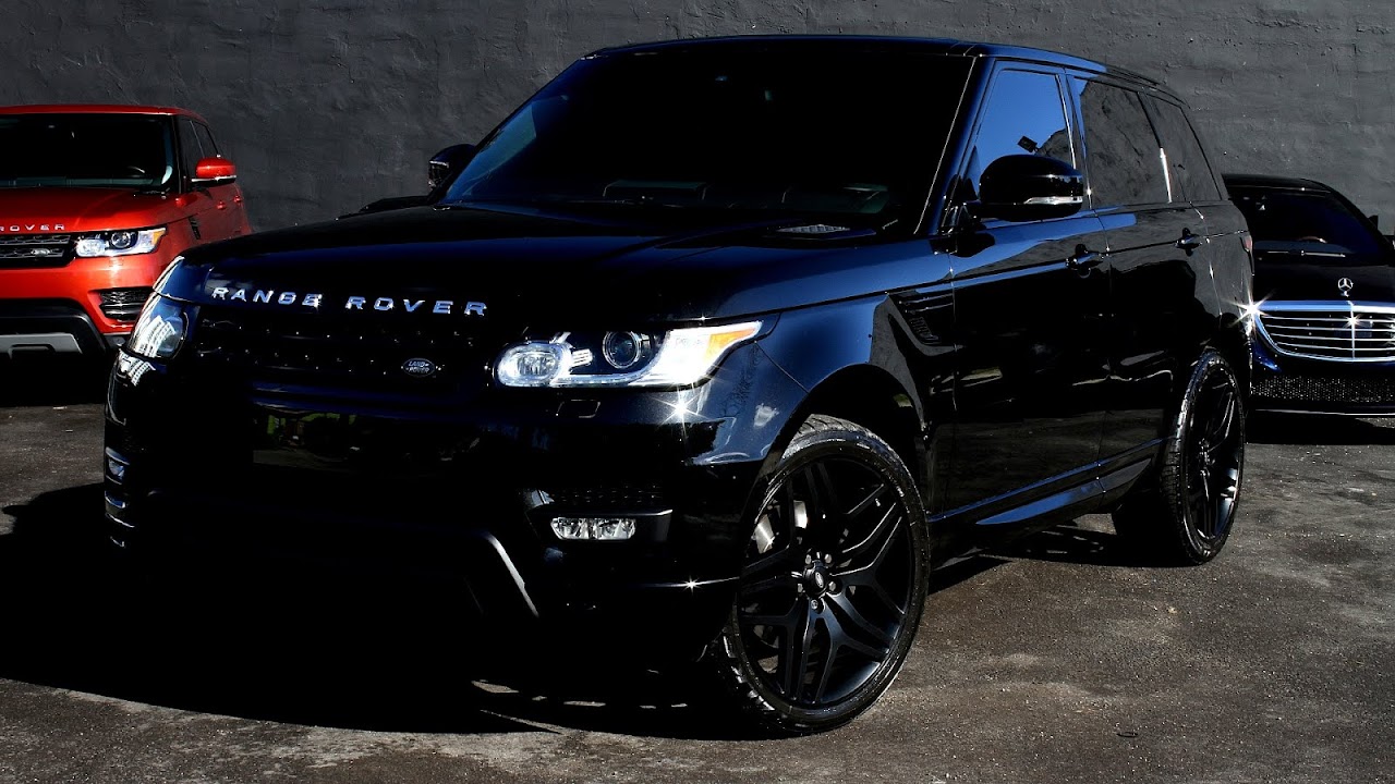 Range Rover All Black - Black Choices