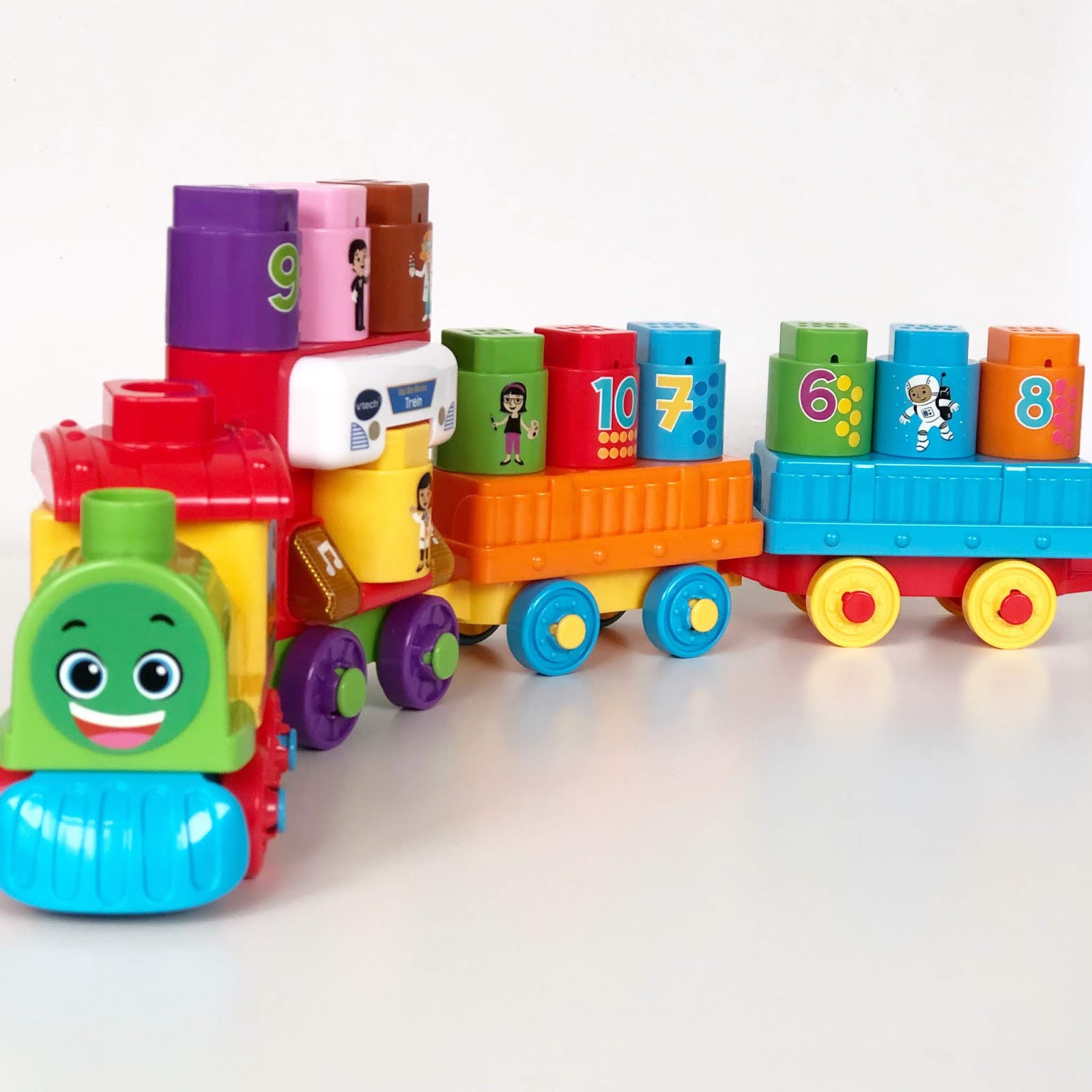 VTECH BLA BLA BLOCKS TREIN | The Pastel Suitcase