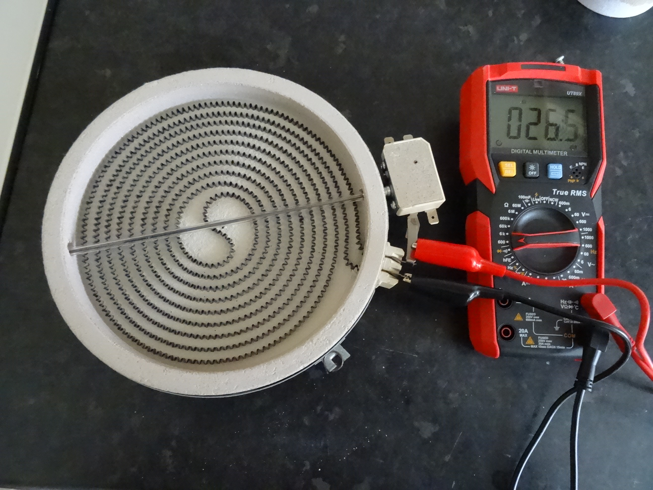 Electric cooker oven troubleshooting and repair: Ceramic hob heating ...