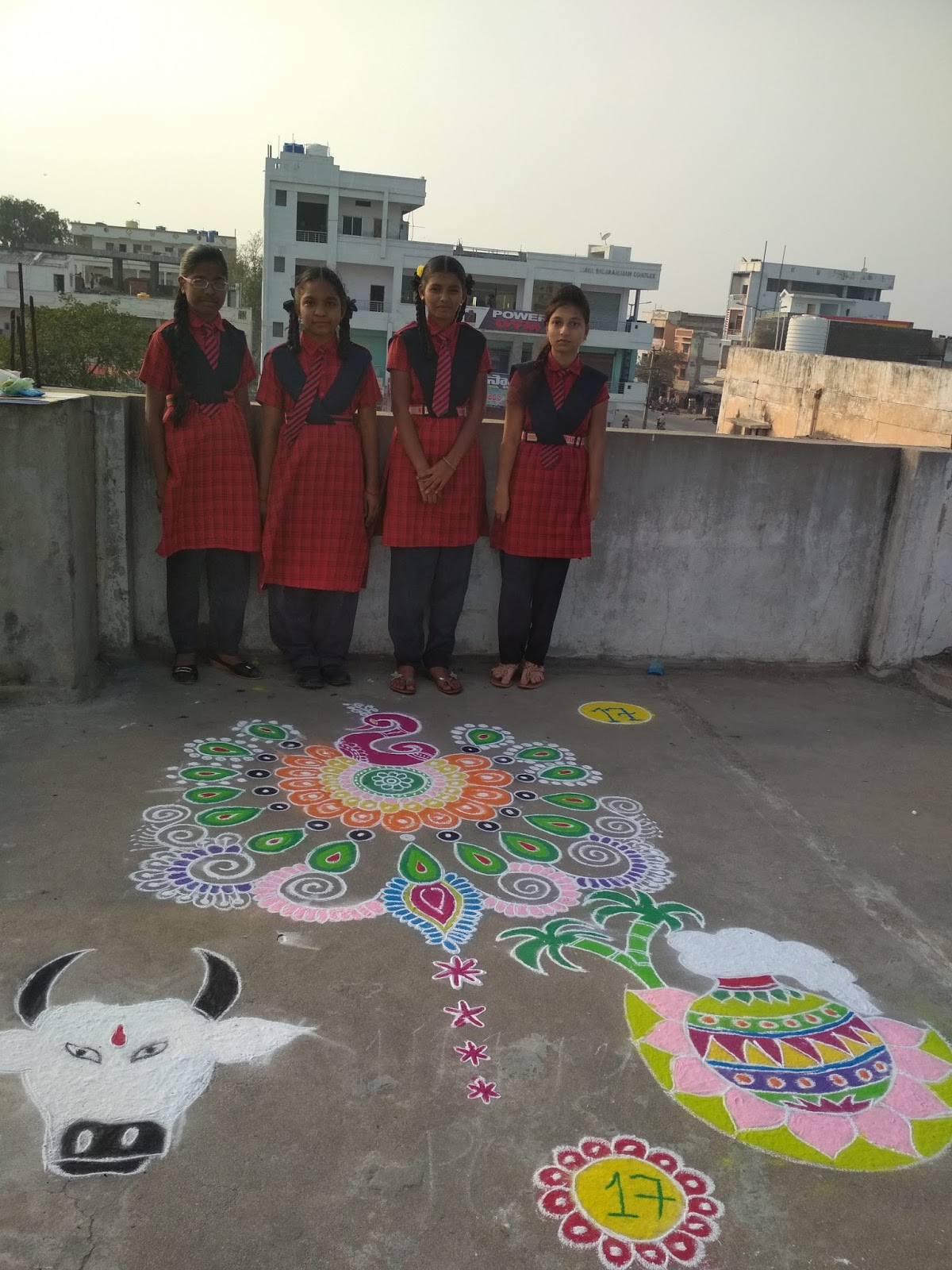 కృష్ణవేణి వనపర్తి: RANGOLI PROGRAMME