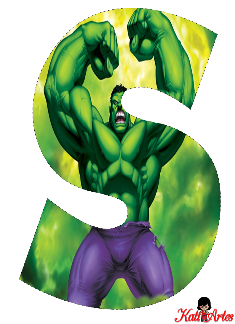 Hulk and Alphabet on Pinterest