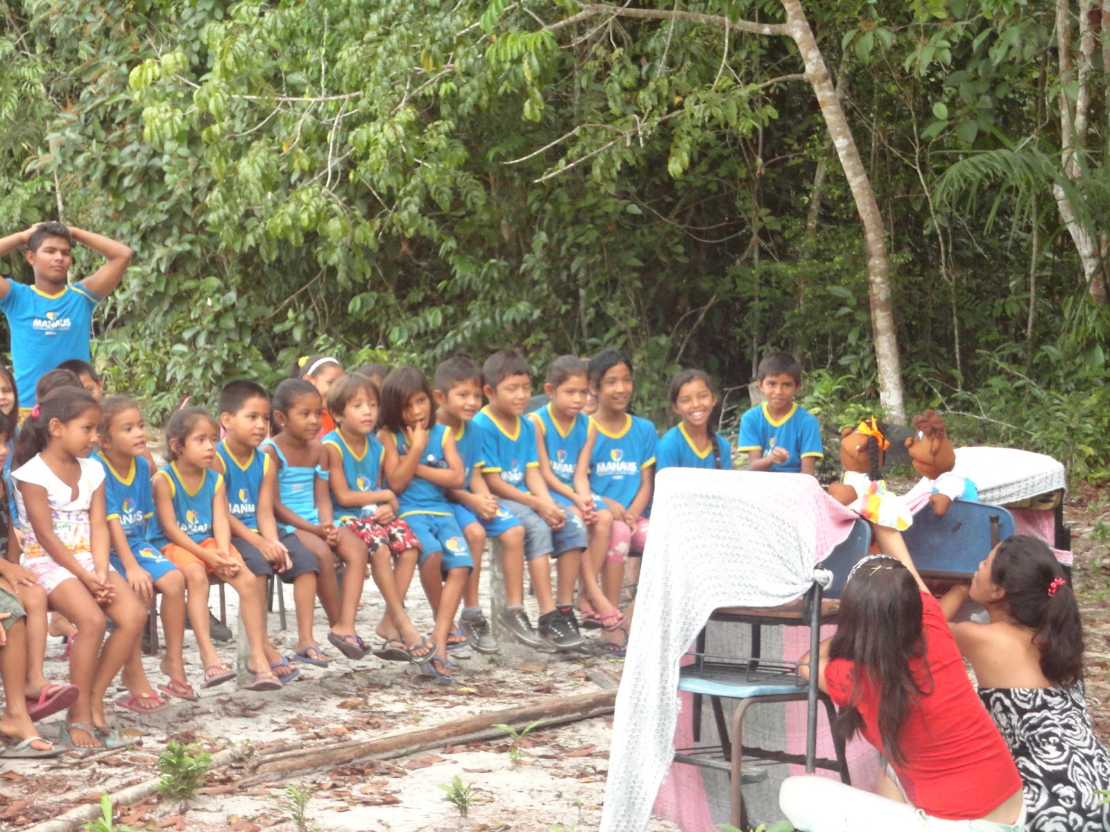 PROJETO POVOS RIBEIRINHOS: TRABALHO COM EQUIPE ETED CONTAGEM